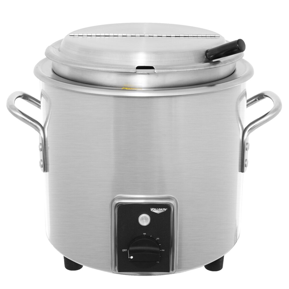 Vollrath 7217710 Natural Metal Retro 7 Qt. Stock Pot Kettle ...