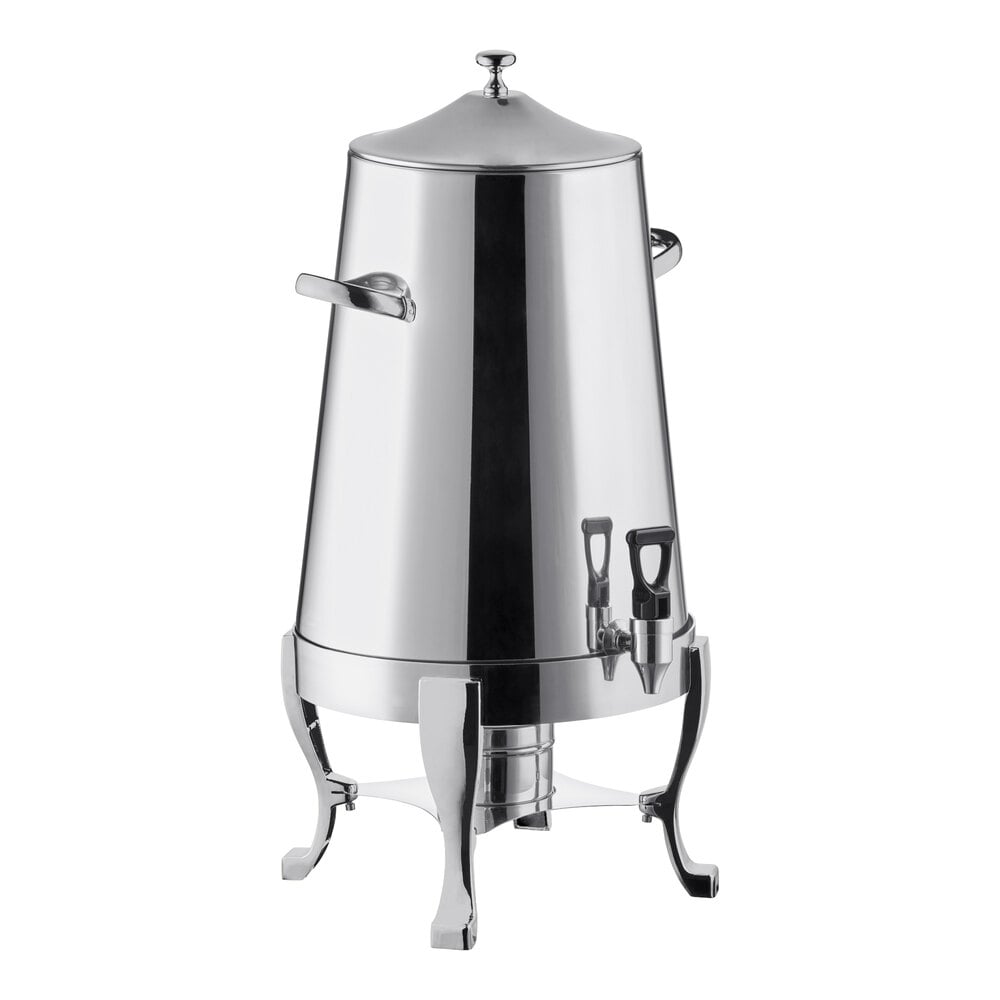 Choice Deluxe Stainless Steel 80 Cup Coffee Chafer Urn with Chrome ...