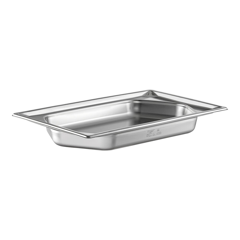 Vollrath 3101220 Super Pan® Full Size 2 1/2" Deep Super Shape Stainless ...