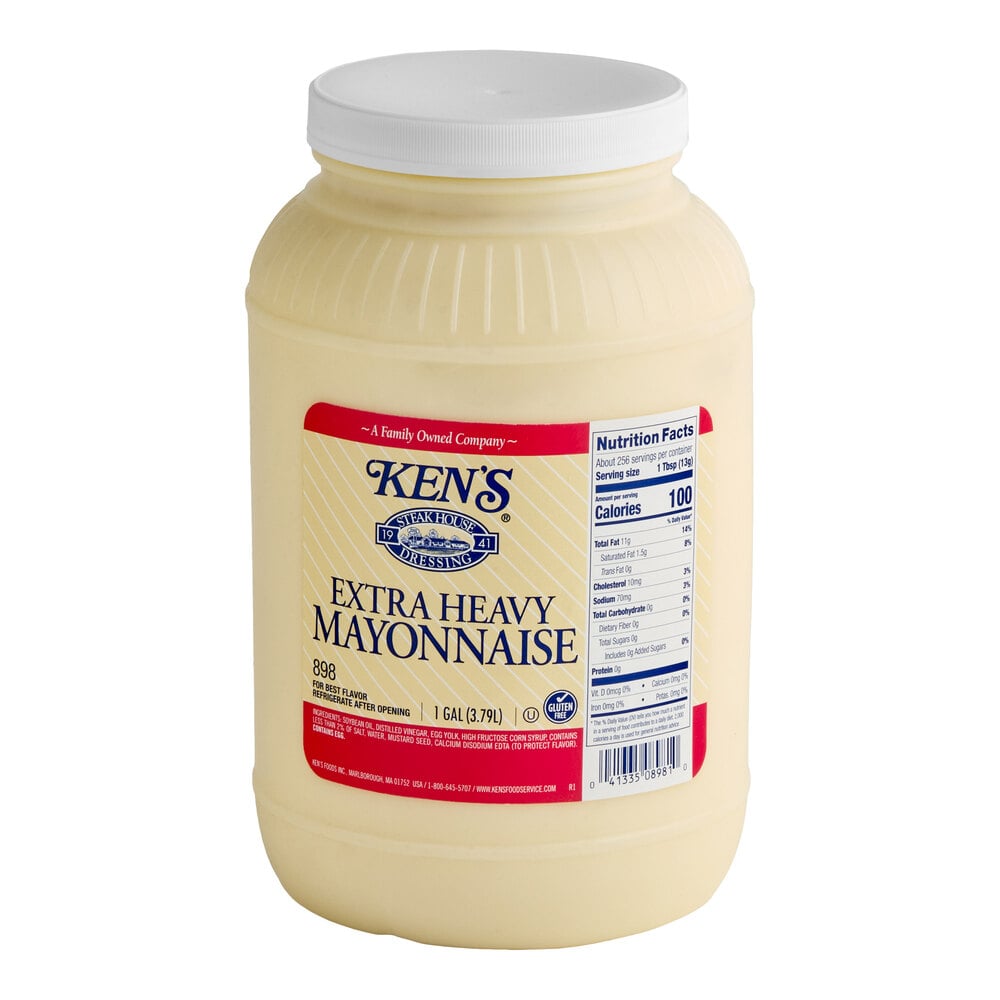 Ken's Foods 1 Gallon Extra Heavy Mayonnaise
