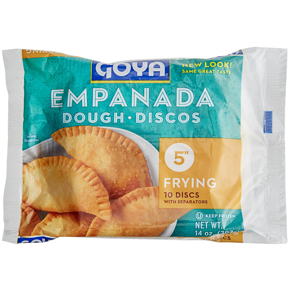 Goya 5" Empanada Tapa Dough Shell 10-Count in Bulk