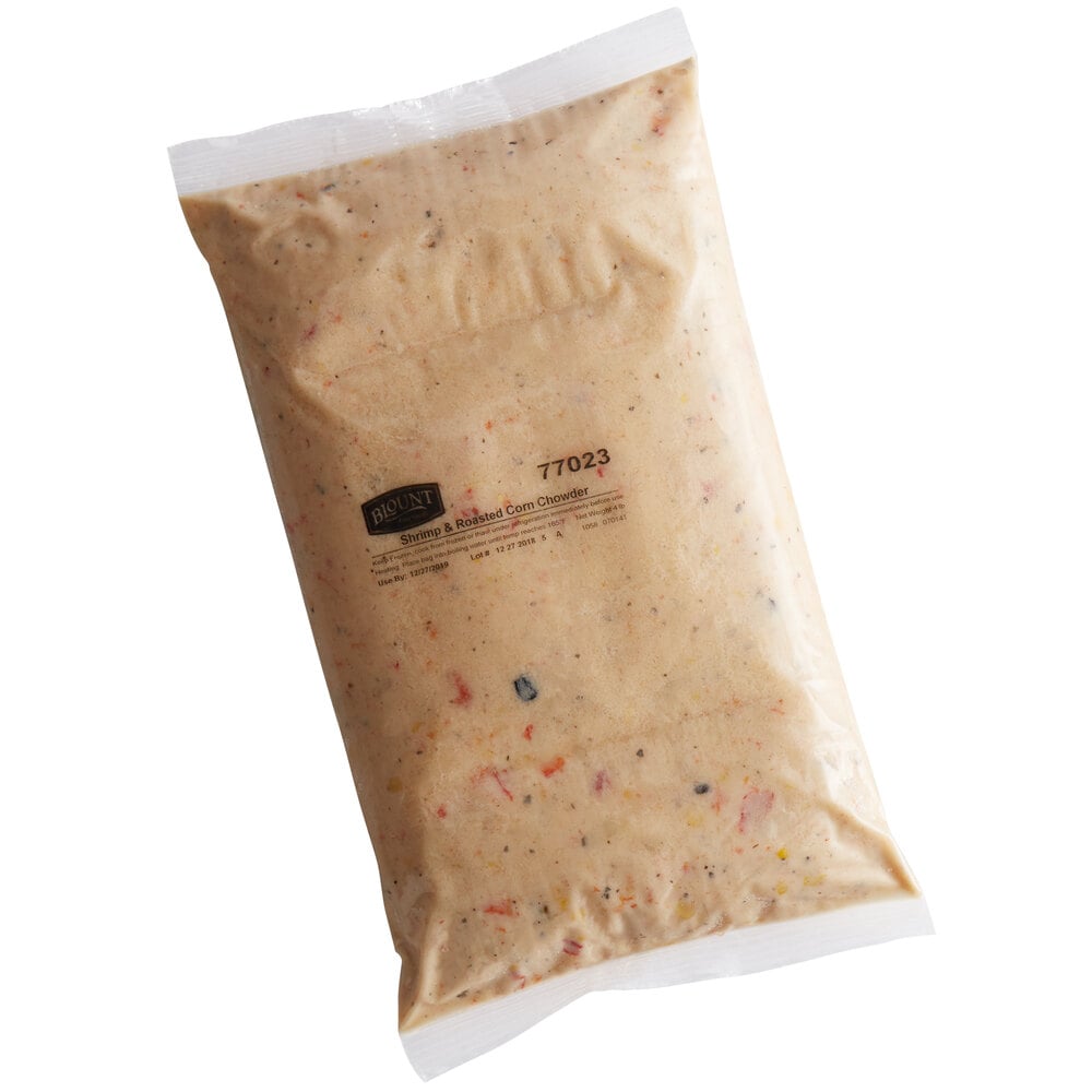 Blount Fine Foods Shrimp & Corn Chowder (4 lb) - 4/Case