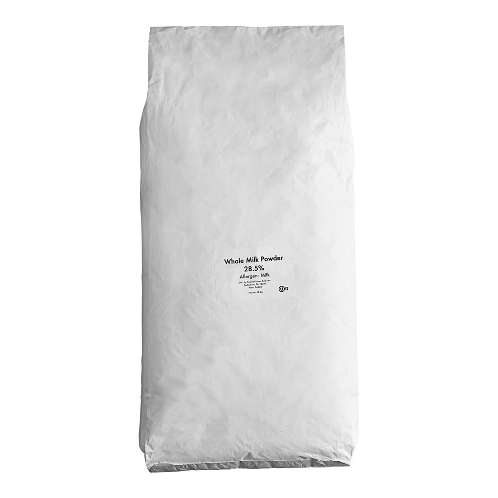 Whole Milk Powder in Bulk (28.5% Fat) - 50 lb. Case