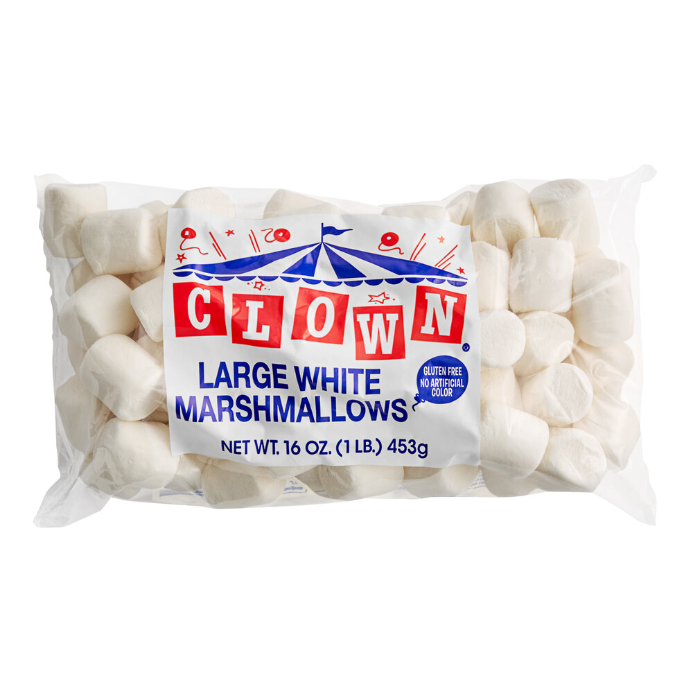 Bulk Marshmallows, 1 lb. Bag - 12/Case: Shop WebstaurantStore