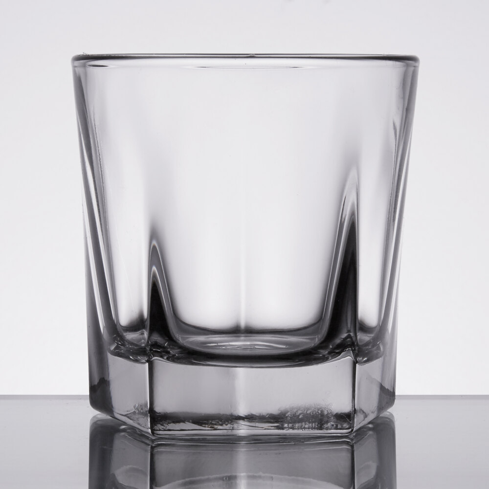 Libbey 15480 Inverness 7 oz. Customizable Rocks / Old Fashioned Glass ...