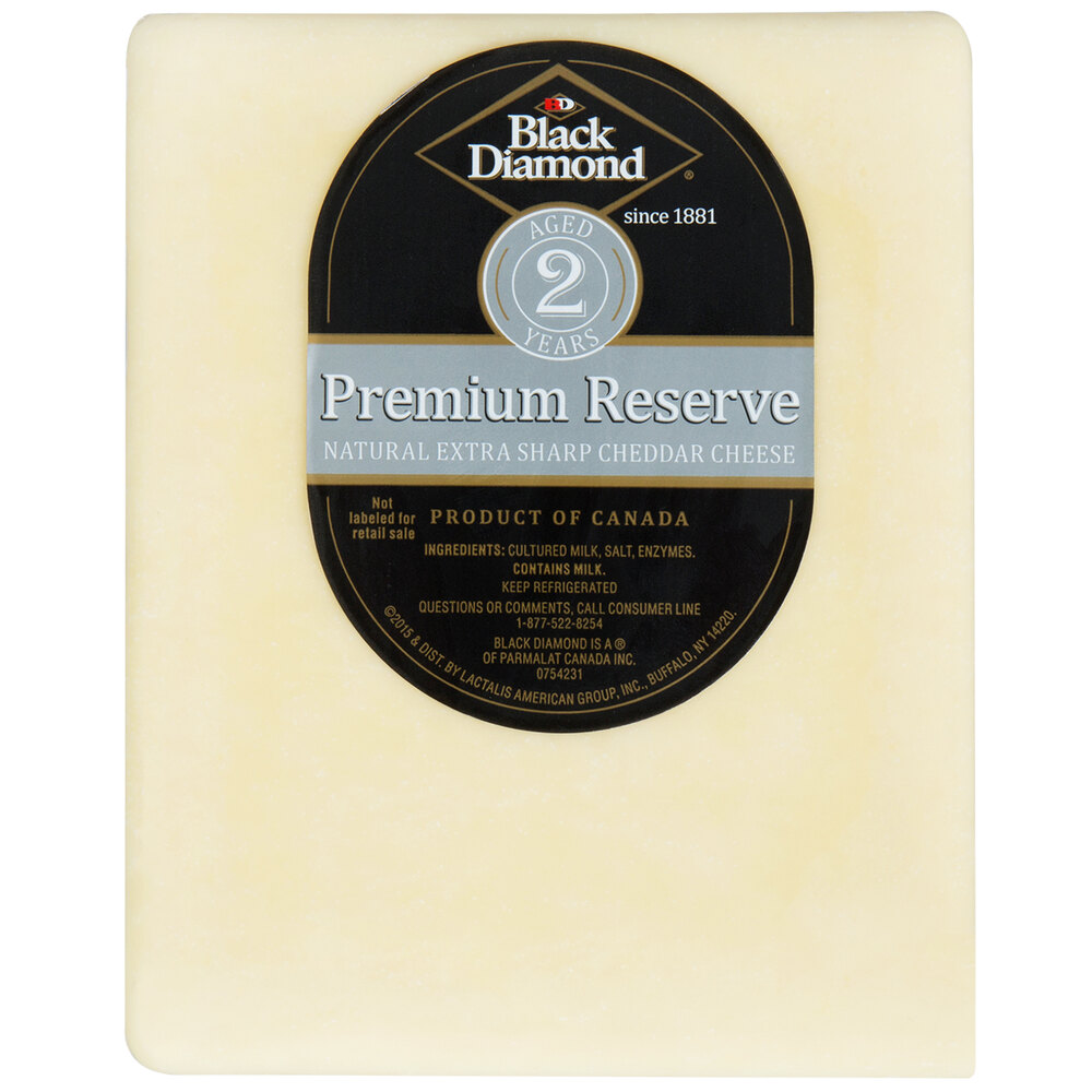 Black Diamond 5 lb. Grand Reserve Premium Extra Sharp Aged Cheddar ...