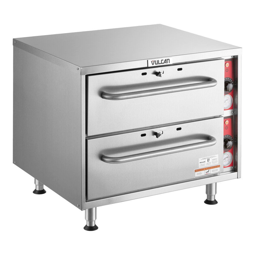 Vulcan VW2S Freestanding Two Drawer Warmer - 208/240V, 950W