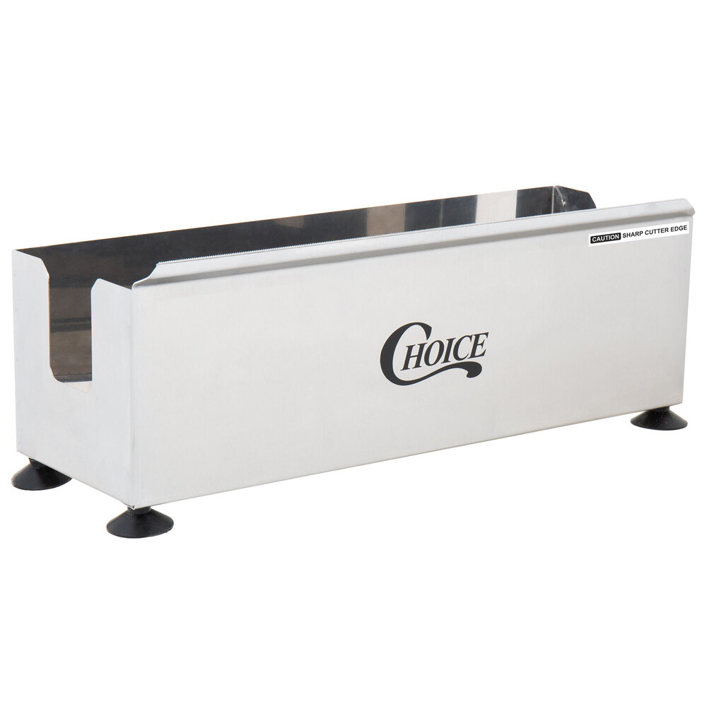 Choice 18" Stainless Steel Film and Foil Dispenser and Cutter