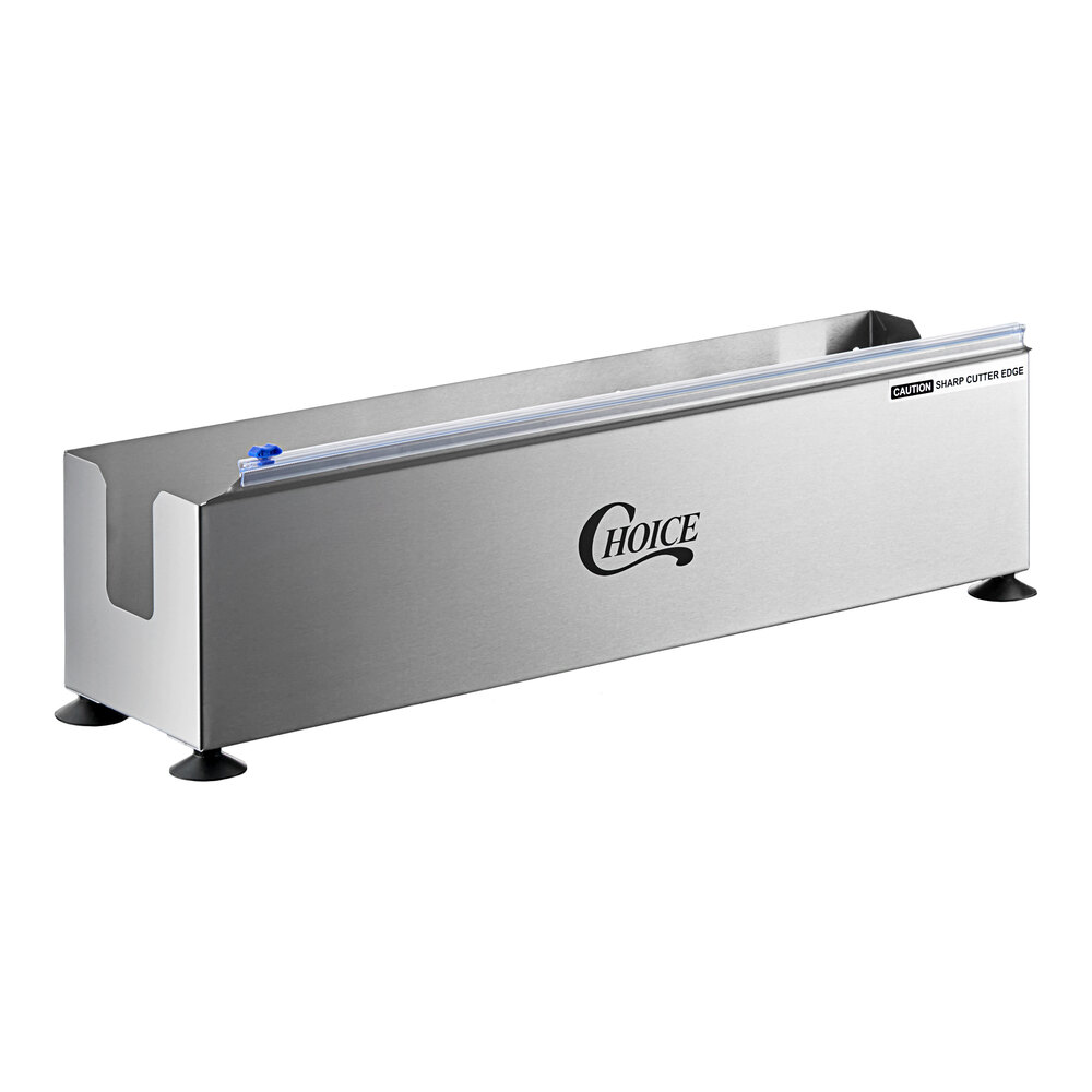 Choice 24" Stainless Steel Film and Foil Dispenser and Cutter