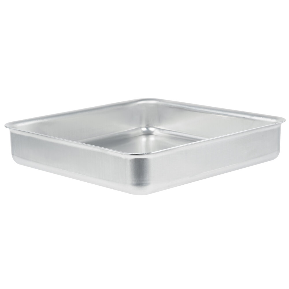 American Metalcraft SQ1020 10" x 10" x 2" Heavy Weight Aluminum Pizza ...