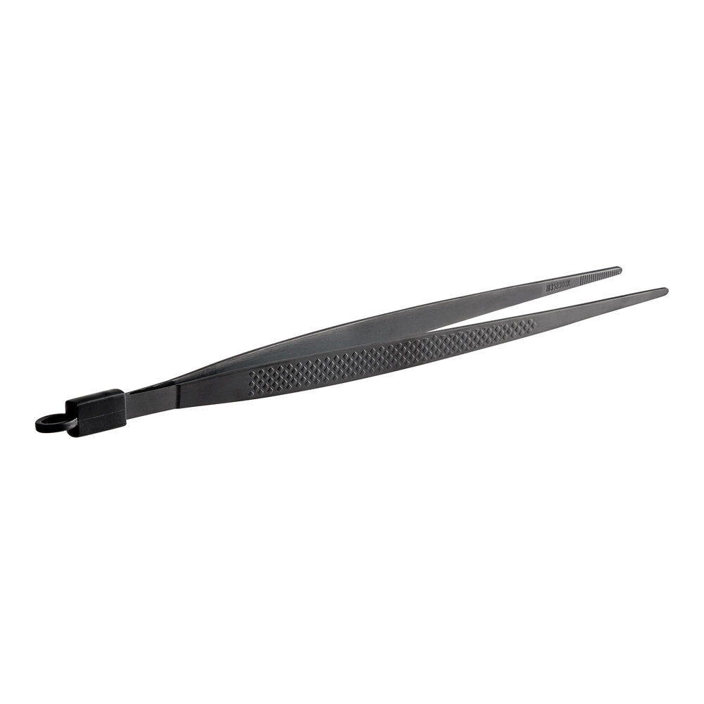 Mercer Culinary M35230BK Precision Plus 9 3/8" Black Straight Tip ...