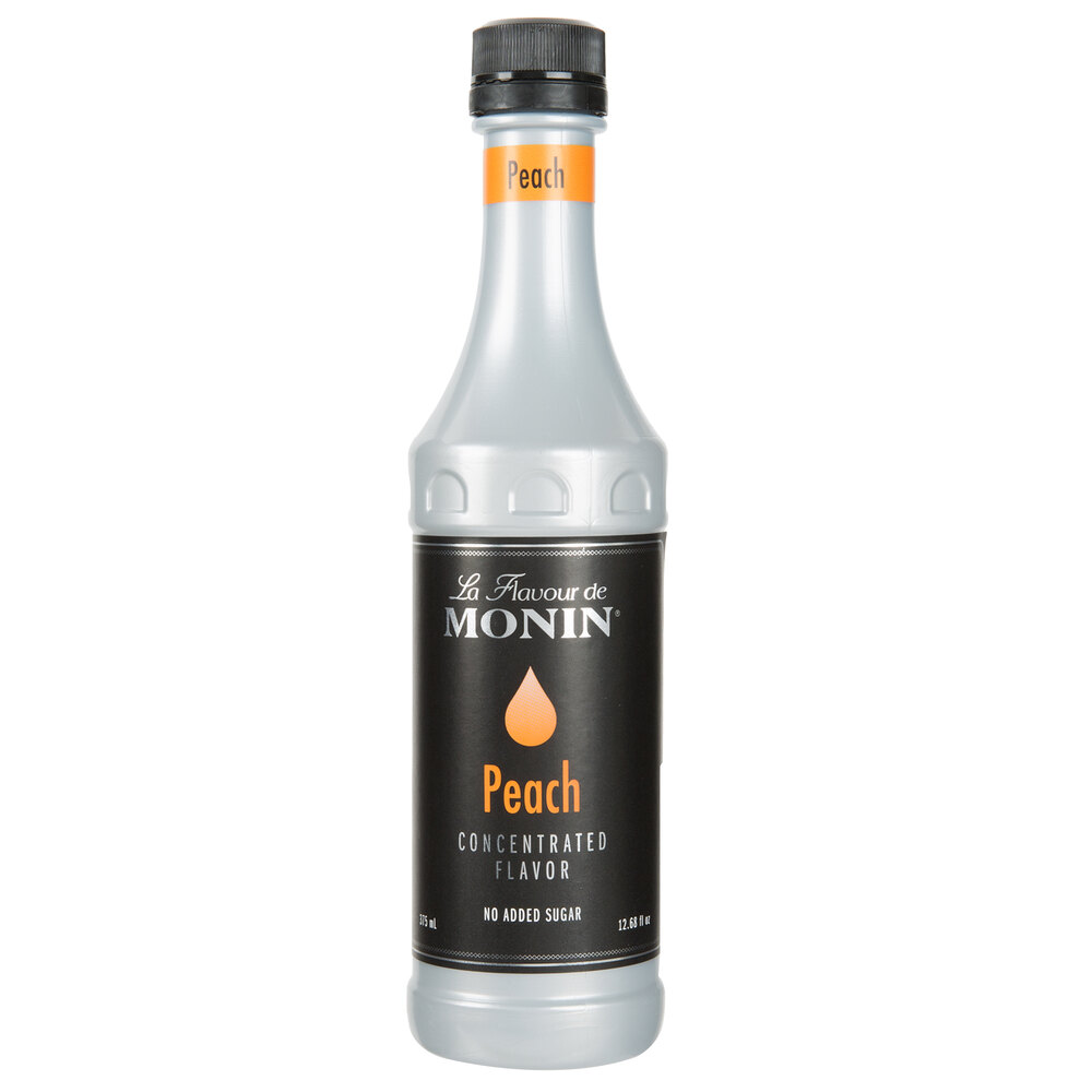 Monin Peach Concentrated Flavor 375 mL
