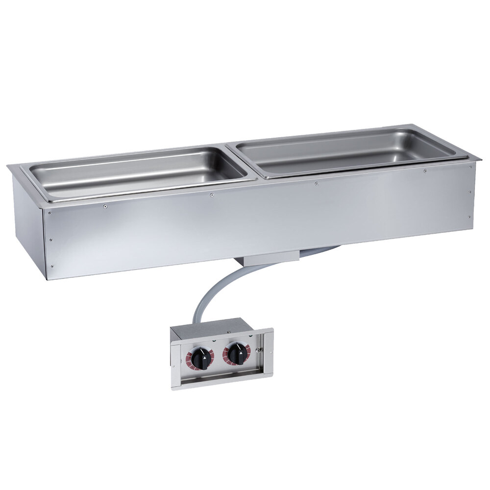 Alto-Shaam 200-HWILF/D4 2 Pan Drop-In Hot Food Well with Large Flange ...
