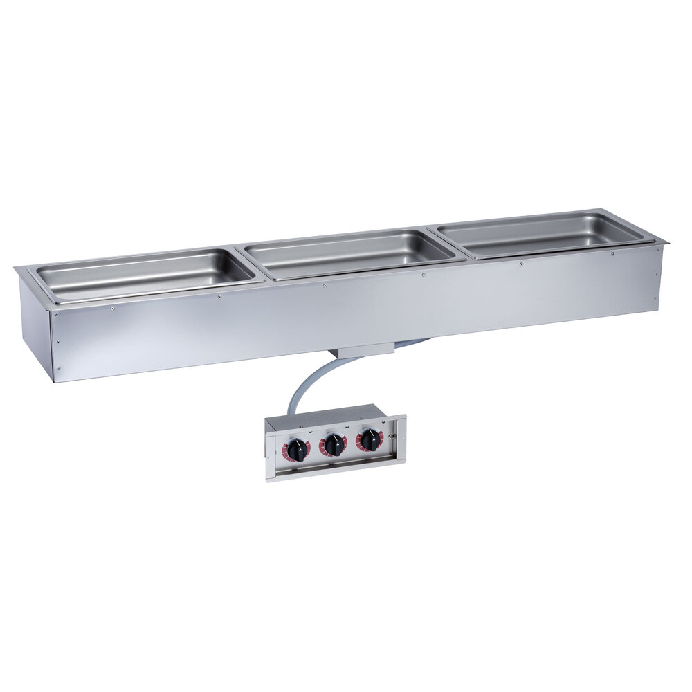 Alto-Shaam 300-HWILF/D6 3 Pan Drop-In Hot Food Well with Large Flange ...