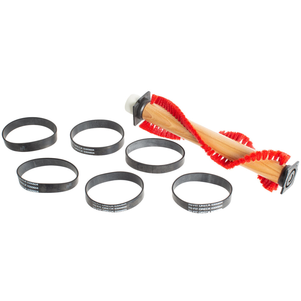 Oreck Brushroll Kit with 1 Brush and 6 Belts for XL2100RHS and U2000R-1 ...