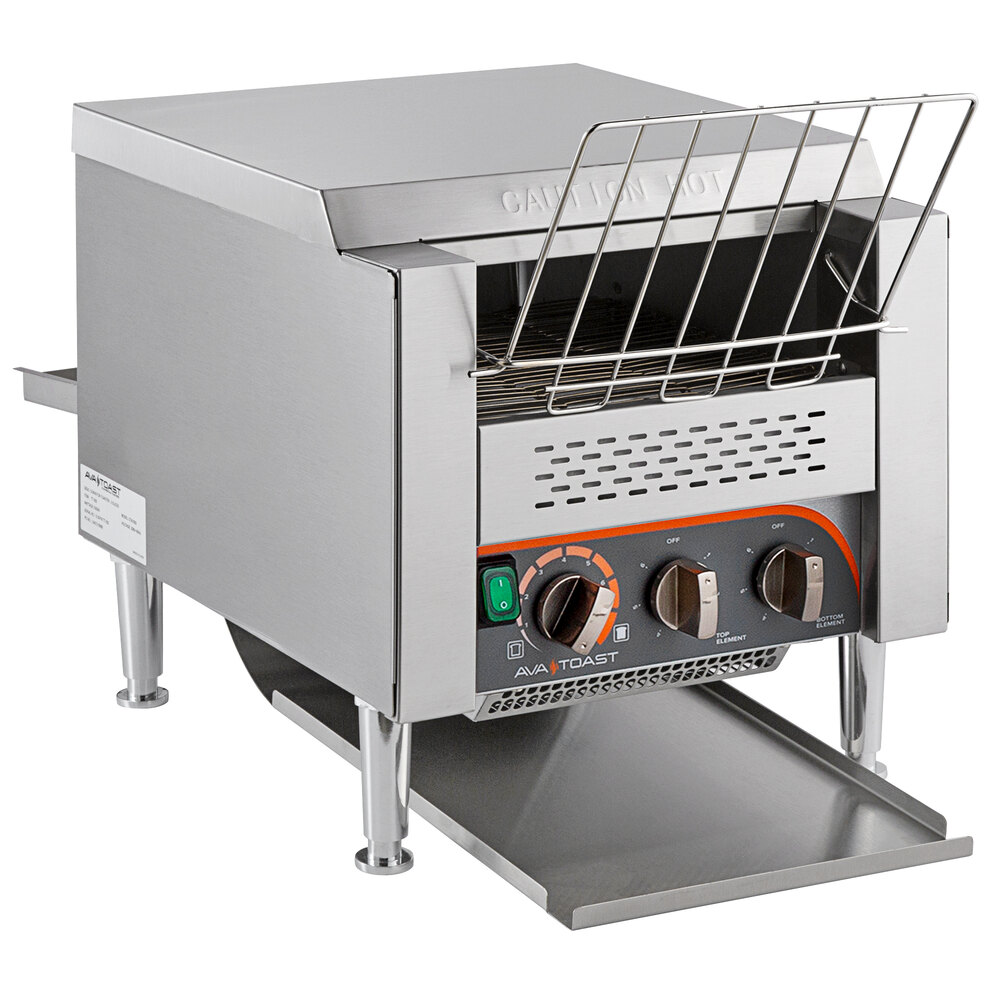 Avantco T3300D Commercial 10" Wide Conveyor Toaster with 3" Opening ...