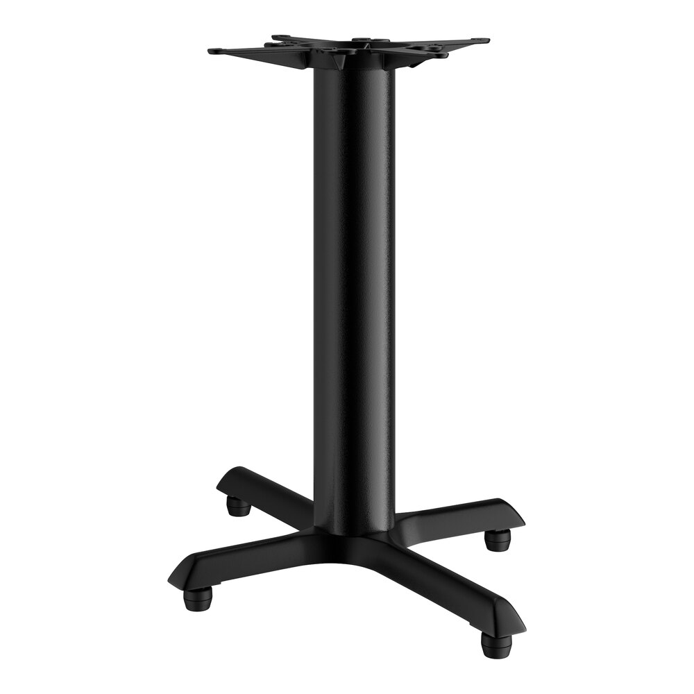 Lancaster Table & Seating Cast Iron 22" x 30" Black 4 1/2" Standard ...