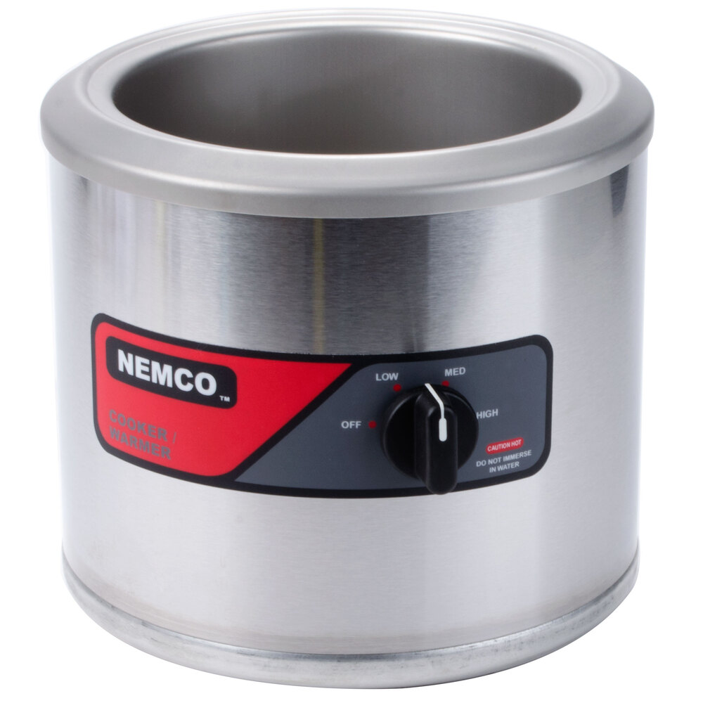 Nemco 6102A 7 Qt. Countertop Cooker / Warmer - 120V, 1050W