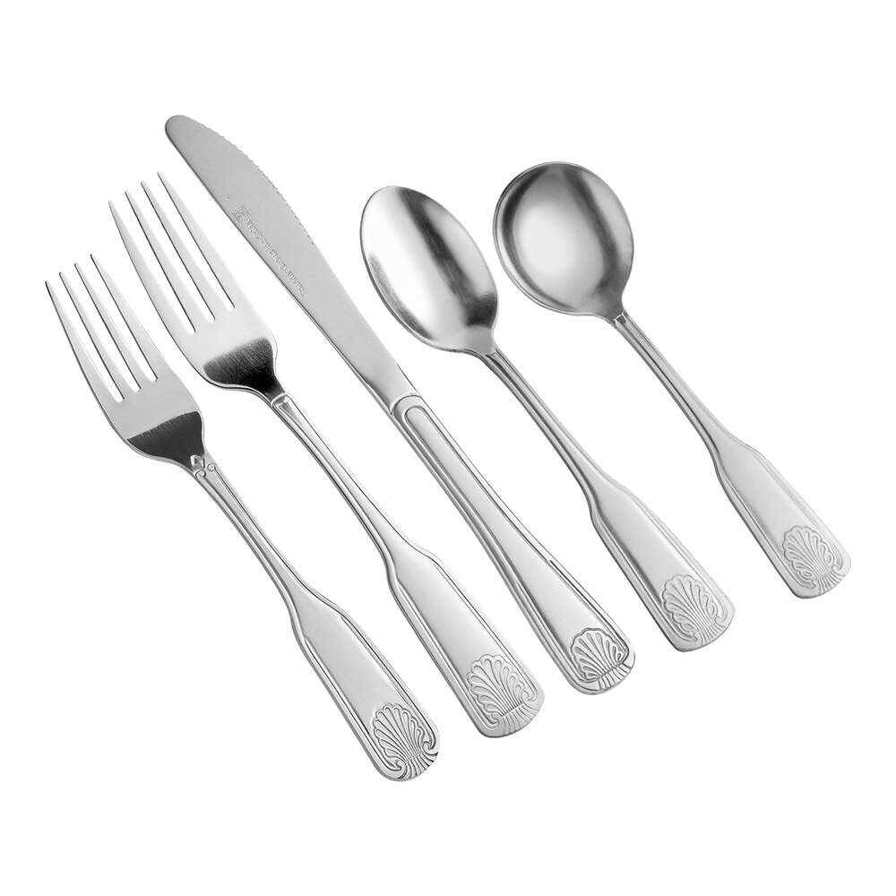 Atglen 18/0 Stainless Steel Heavy Weight Flatware Set | Sample ...