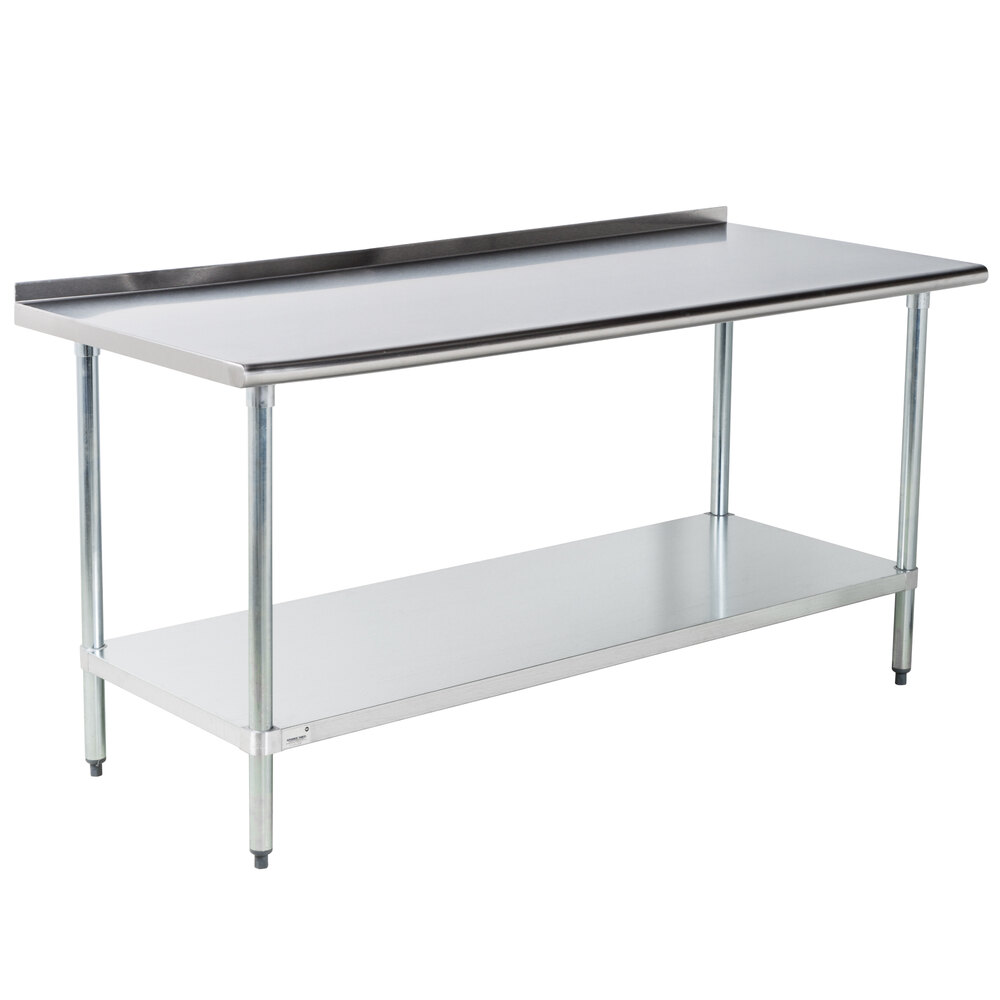 Advance Tabco FLAG-246-X 24" x 72" 16 Gauge Stainless Steel Work Table ...