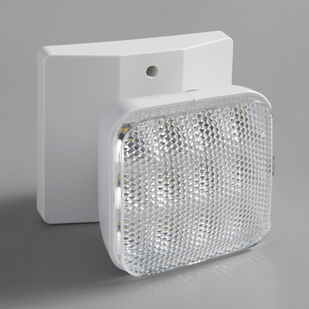 Lavex Indoor Single Head Remote LED Emergency Light - 1.2 Watt, 3.6V-9 ...