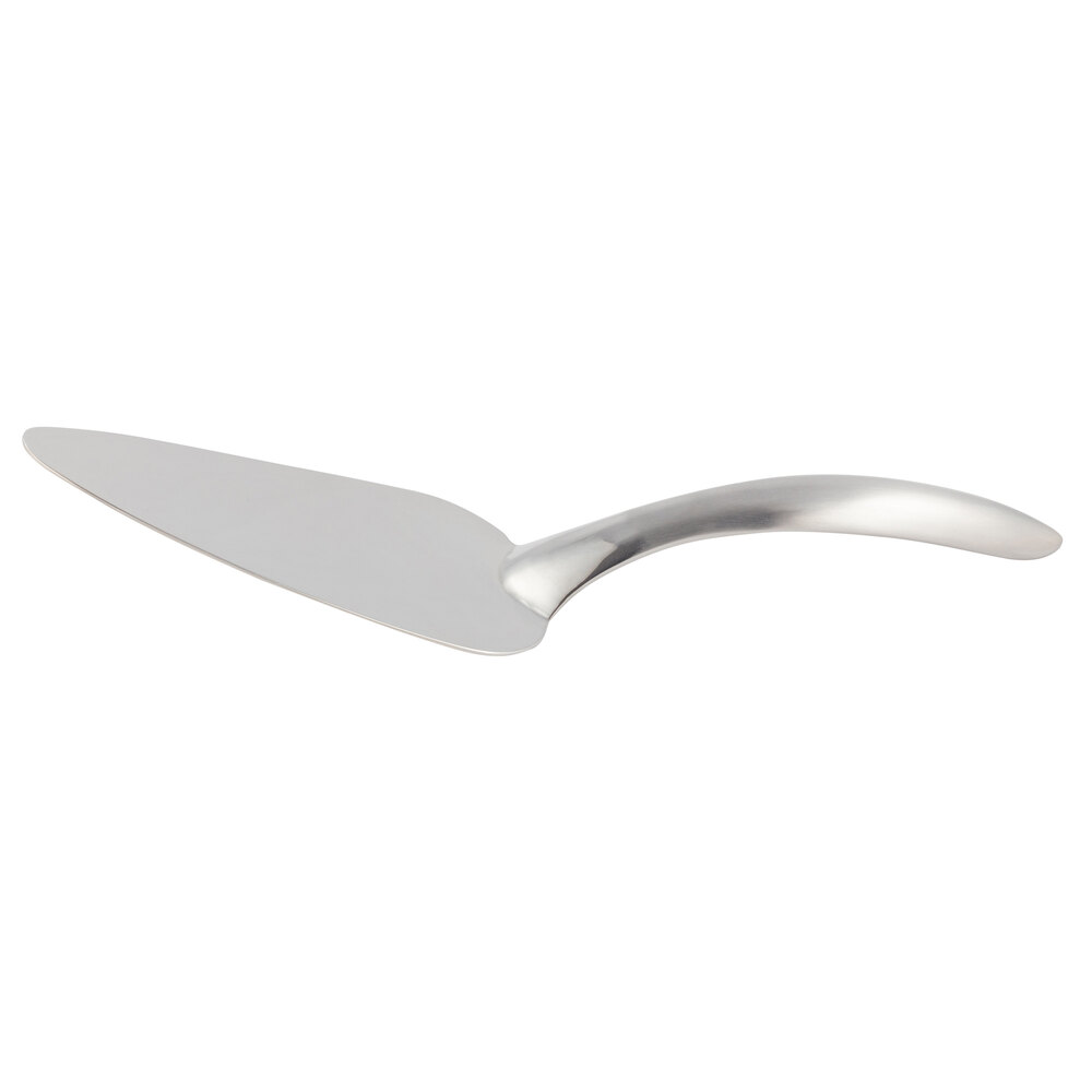 Bon Chef 10 1/4" Brushed Stainless Steel Pastry Server with Hollow Cool ...