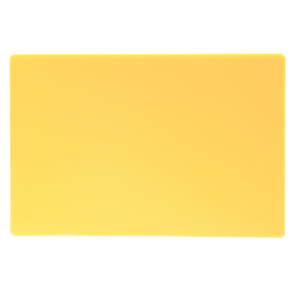 12" x 18" x 1/2" Yellow Cutting Board