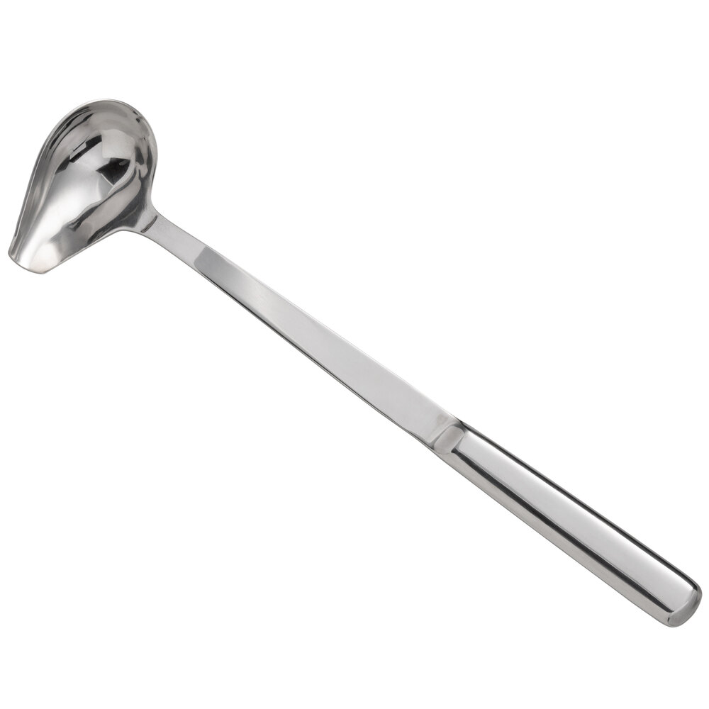 American Metalcraft SLL1 Belaire 1 oz. Stainless Steel Spout Ladle with ...