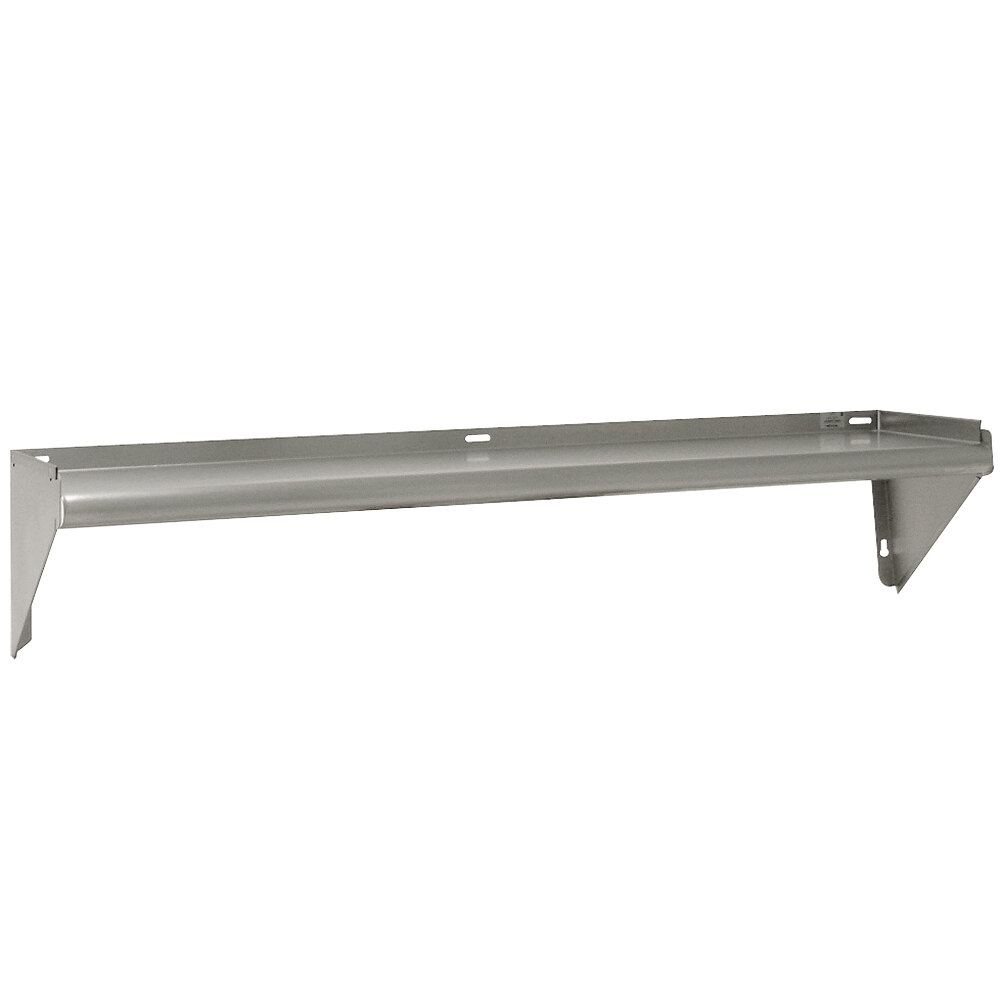 Advance Tabco AWS-KD-24 24" Wall Shelf - Aluminum