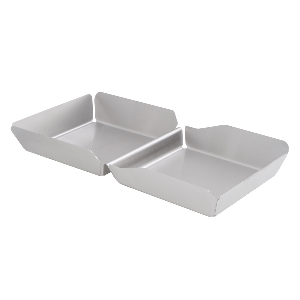 TableCraft 20003 Better Burger 6 1/4" x 11 5/8" Stainless Steel Burger ...