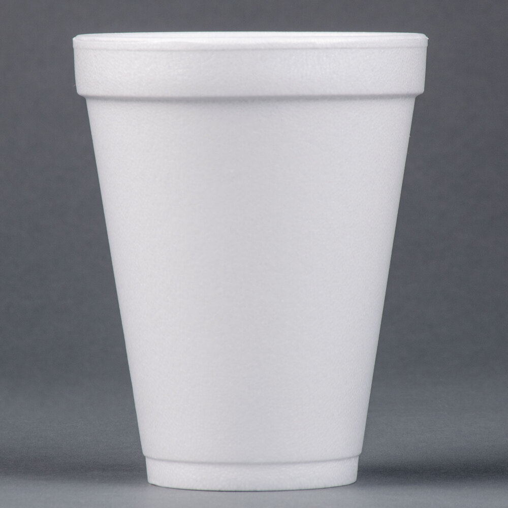 Dart Solo 12J12 12 oz. White Foam Cup 25 / Pack
