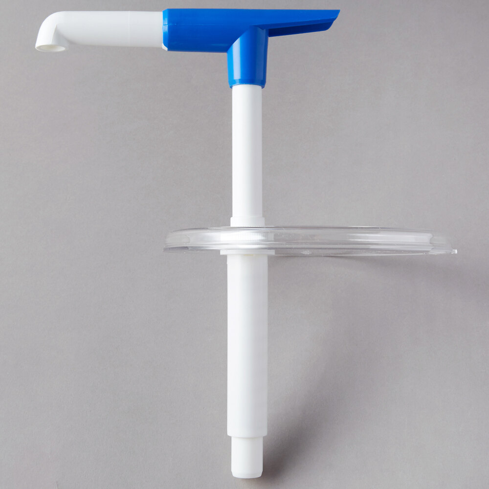 Cambro CFPMRC10135 Clear ColdFest Maxi Pump with Cover