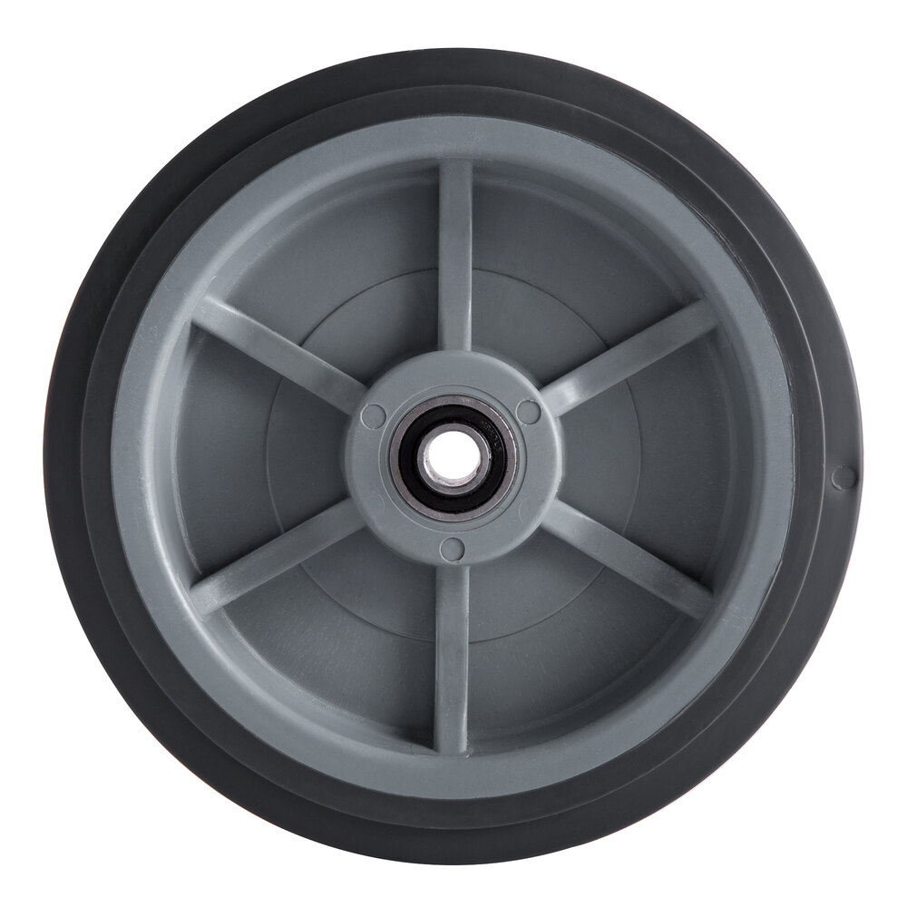 8" Fixed Wheel for Choice 125 lb. Mobile Ice Bins