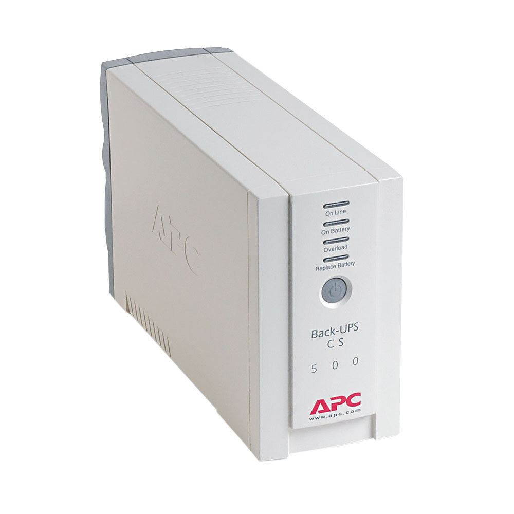 APC BK500 Beige 6 Outlet UPS System, 480 Joules