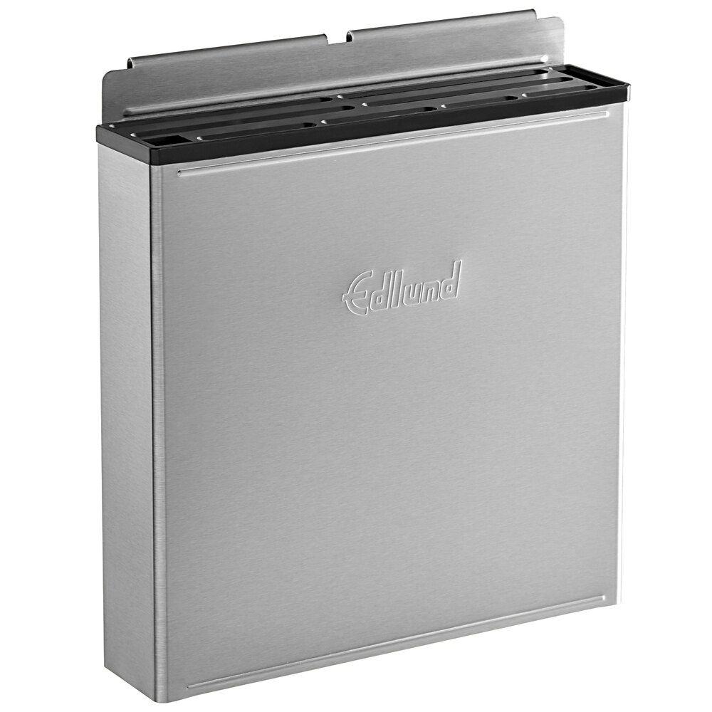 Metro MS KNIFE 2 X 10 X 12 Stainless Steel Slotted Knife Holder For metro-ms-knife-2-x-10-x-12-stainless-steel-slotted-knife-holder-for