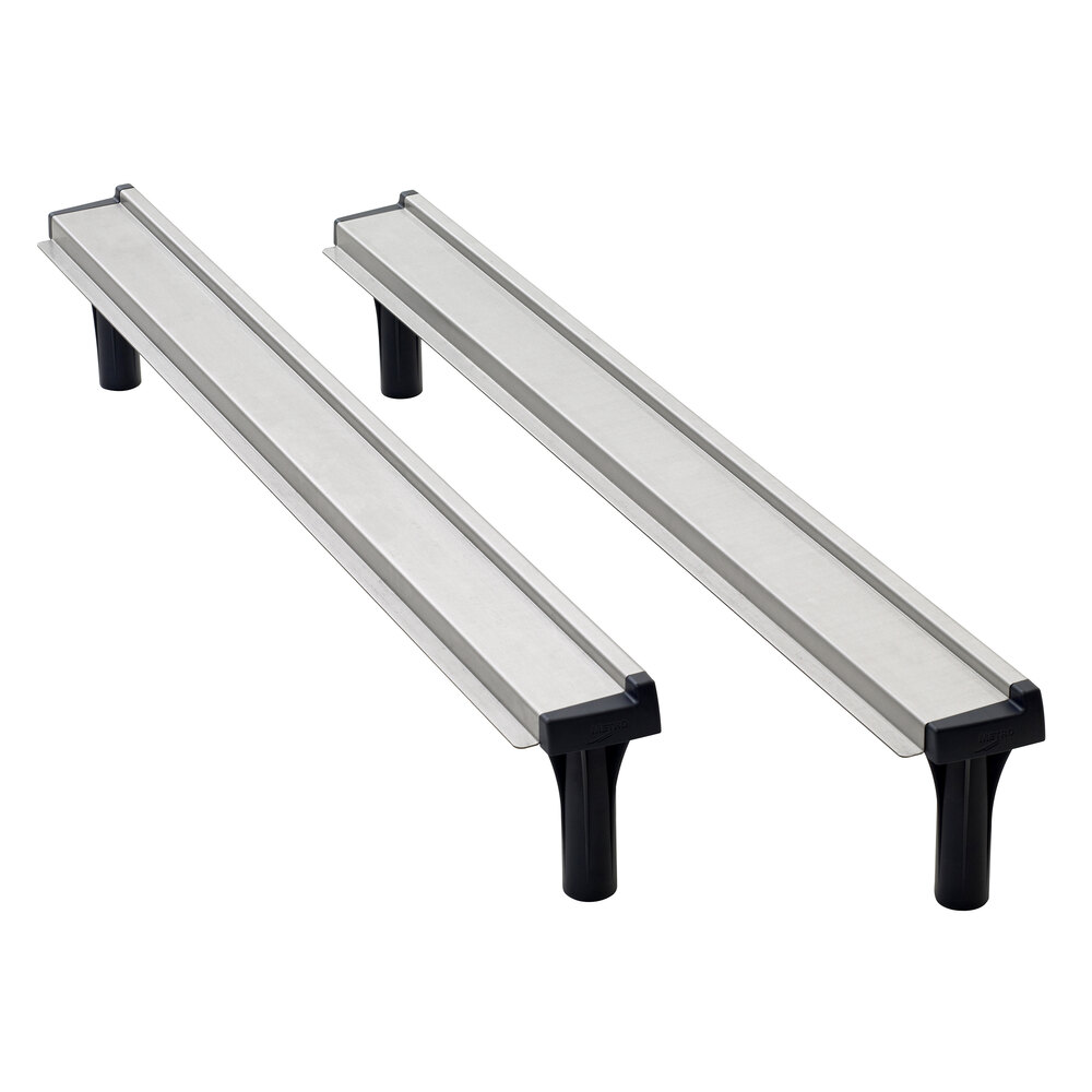 Metro RPMS-R36 Stainless Steel Rail for 36" PrepMate MultiStation - 2/Set