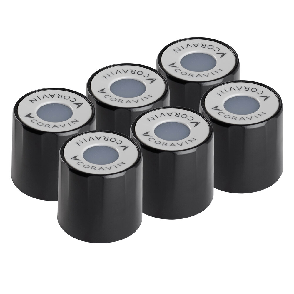 Coravin Wine Dispensing System Screw Cap - 6/Pack