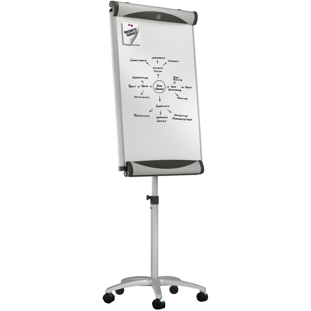 Quartet EU2000TE Euro Premium 27" x 41" Mobile Magnetic Whiteboard ...