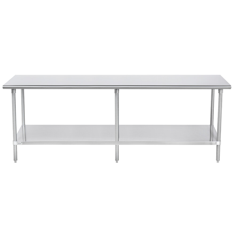 Advance Tabco SAG-368 36" x 96" 16 Gauge Stainless Steel Commercial ...