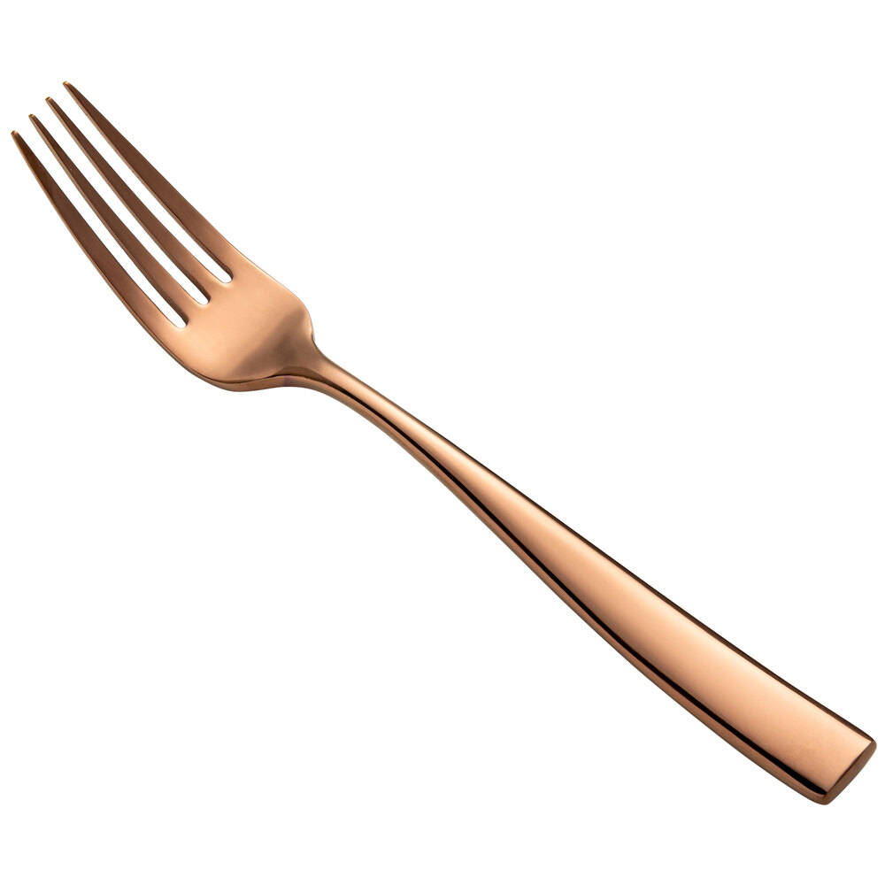 Bon Chef S3017RG Manhattan 8 3/8" 18/10 Extra Heavy Weight Rose Gold ...