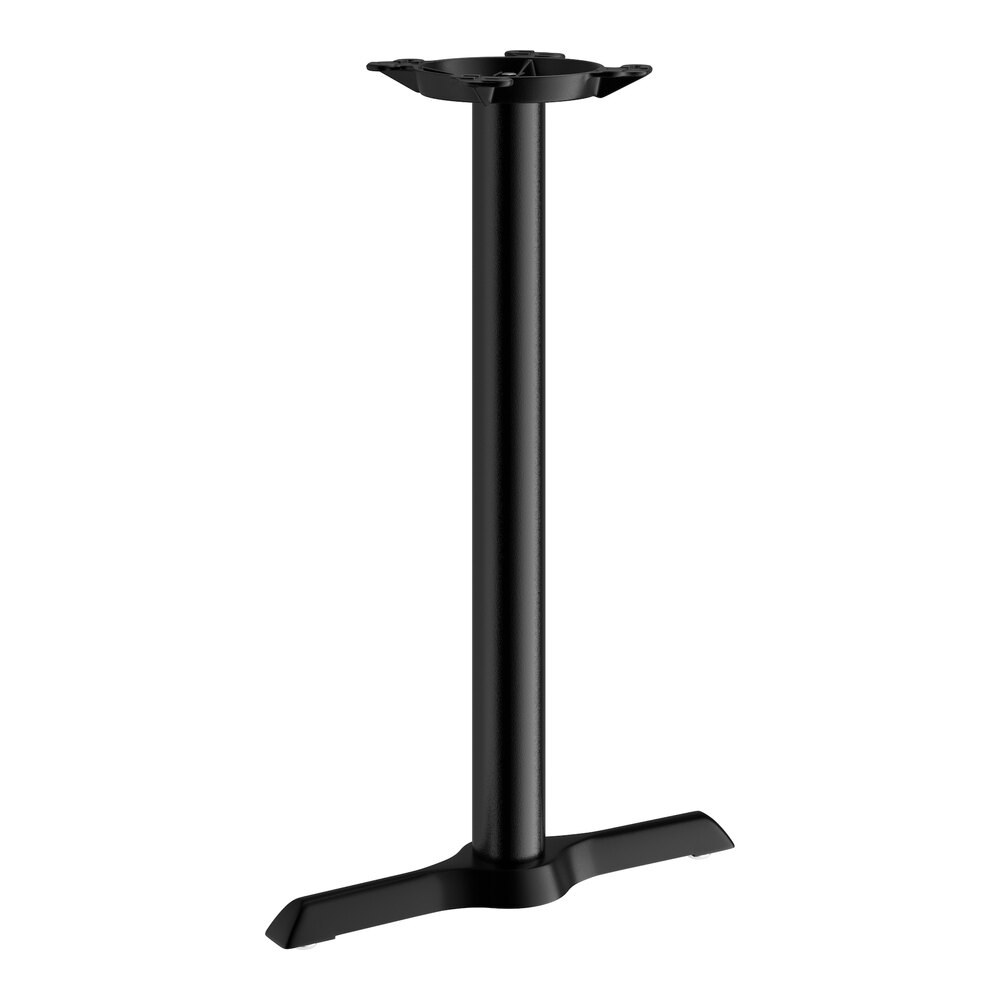 Lancaster Table & Seating Cast Iron 5" x 22" Black 3" Counter Height ...