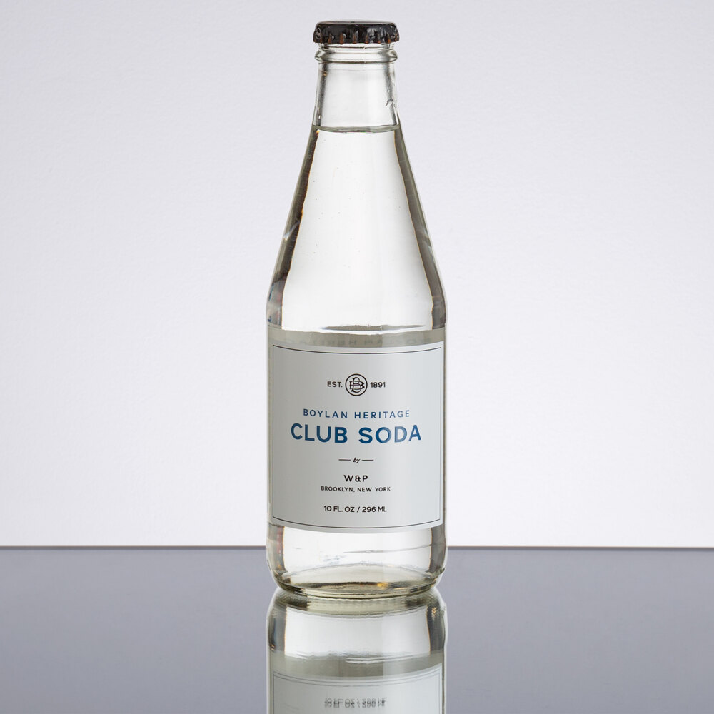 Boylan Bottling Co. 10 fl. oz. Heritage Club Soda - 24/Case