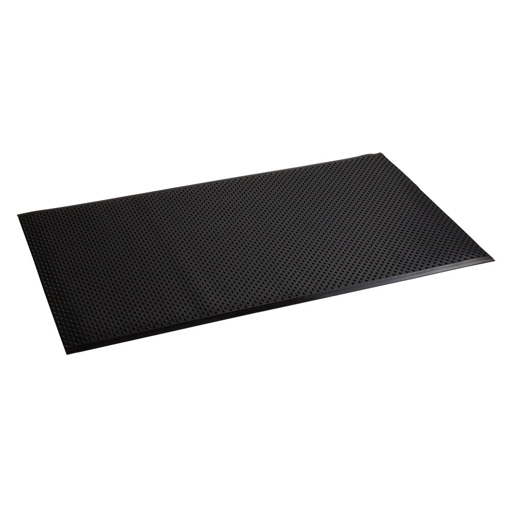ES Robbins 184543 Feel Good 35" x 60" Black Grease-Proof Anti-Fatigue ...