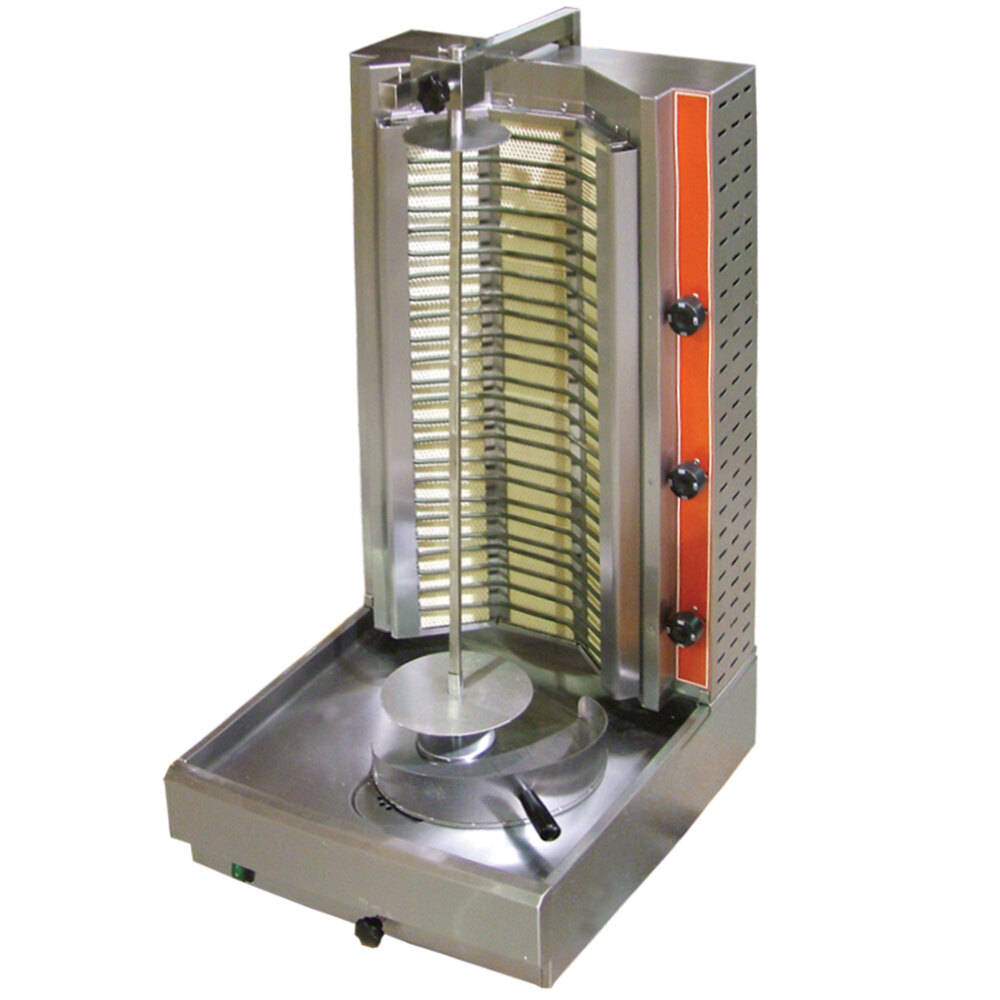 Stainless Steel Electric Vertical Broiler - 38" (220V, 6000W)