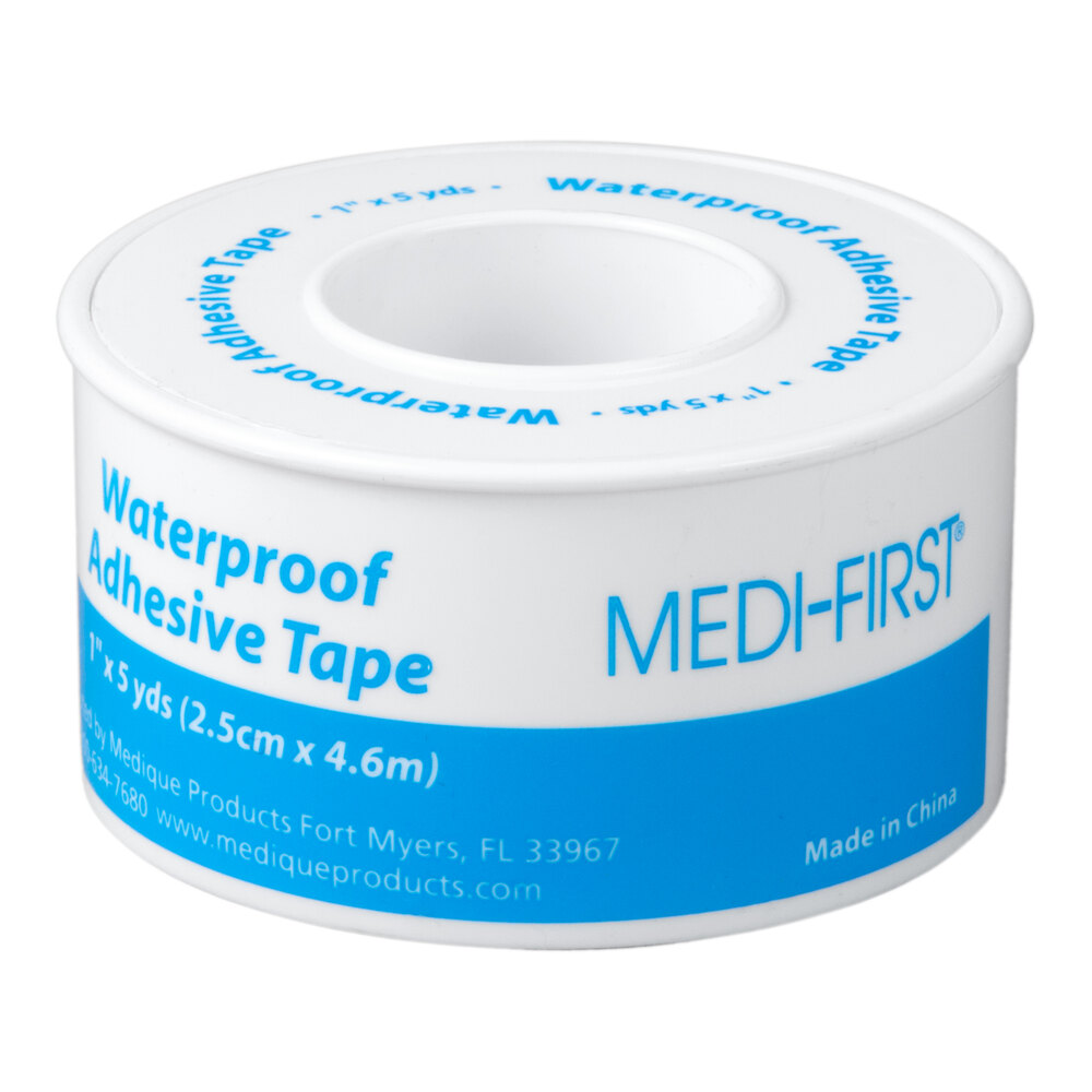 Medique 62101 Medi-First 1" x 15' First Aid Adhesive Tape Roll