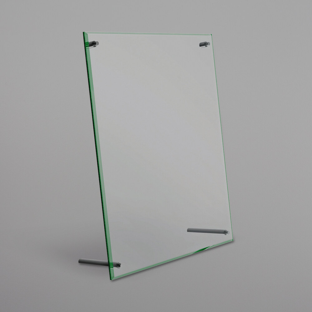 Deflecto 799693 Superior Image 8 1/2" x 11" Premium Green Edge Beveled ...