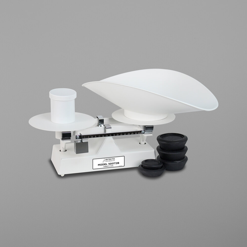 Cardinal Detecto 1001T2B 16 lb. Baked Enamel Baker's Dough Scale with ...