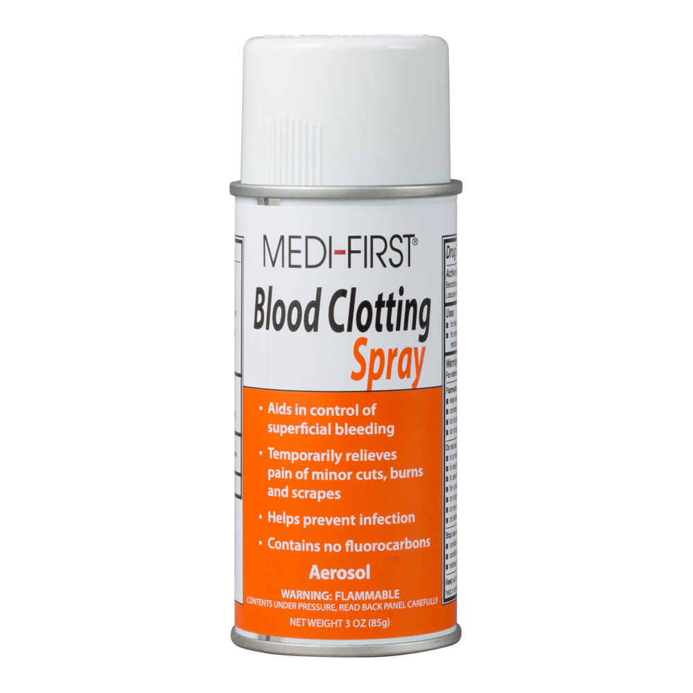 Medi-First 22617 3 oz. Blood Clotting Spray