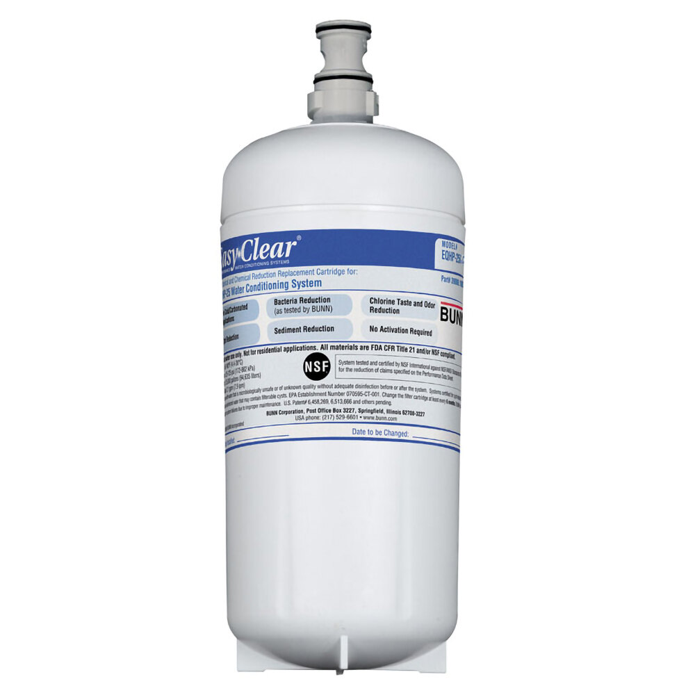 Bunn EQHP-25LCRTG Replacement Filter Cartridge (Bunn 39000.1002) for ...