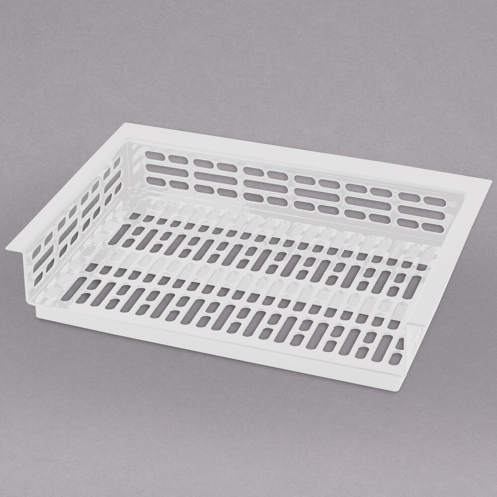 TableCraft CW1074W Simple Solutions 21 1/4" x 15 3/8" x 3" White Cast ...